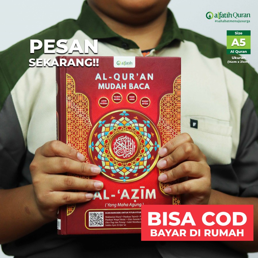 Al Quran Rasm Utsmani Tajweed Color Latin Translation Rumi Easy AL AZIM ...