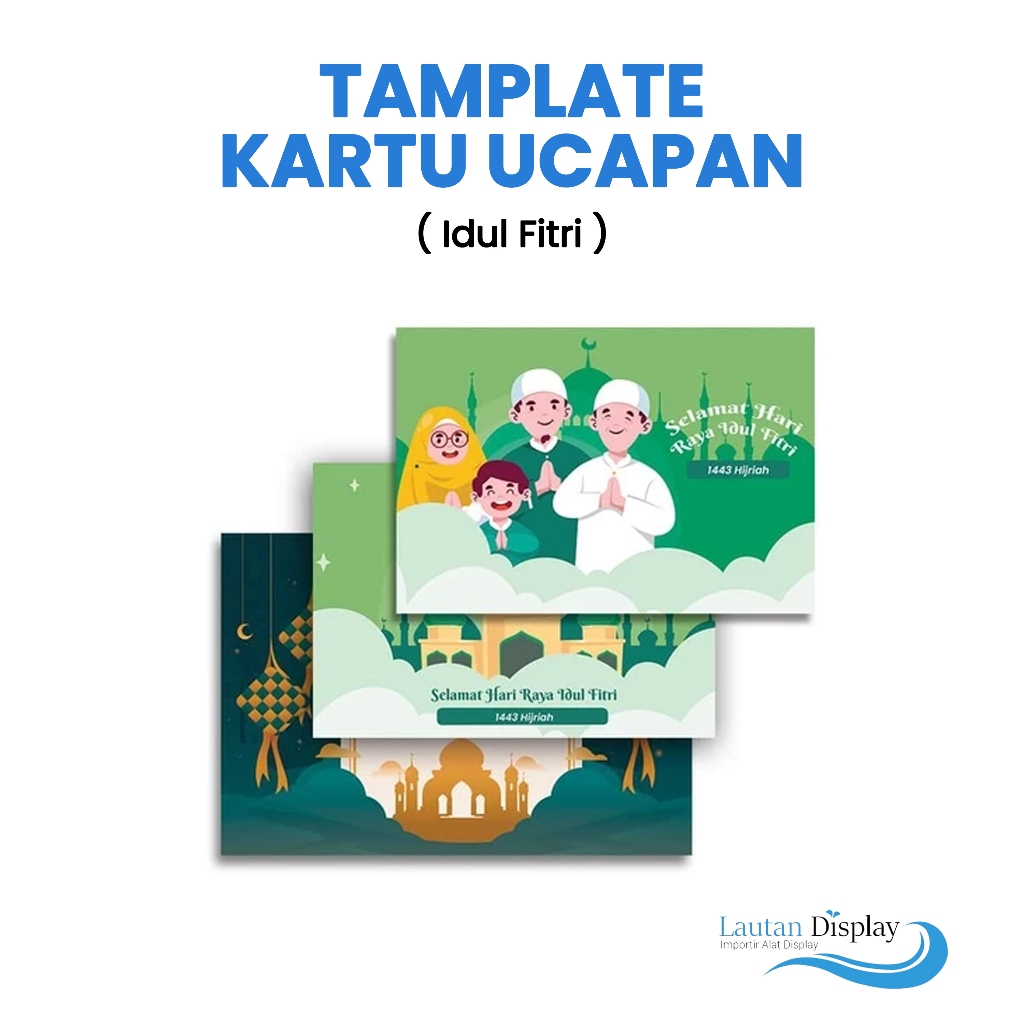 Thank You Card Eid Al-Fitr Greeting Cards Custom Parcel Gift Card (100 ...