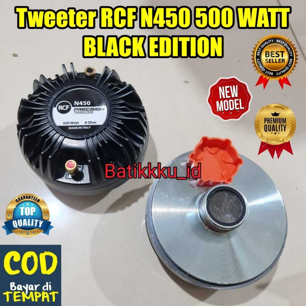 Tweeter DRIVER RCF N450 N 450 500 WATT SPECIAL BLACK EDITION DRAT N350 ...