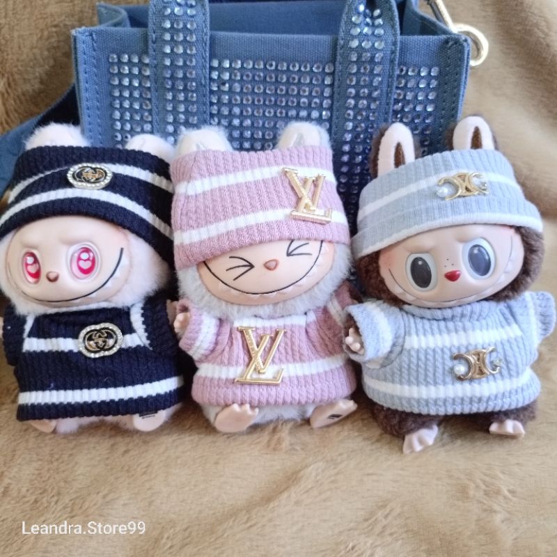 Branded Outfit Clothes for Labubu Dolls, Bao Ao, Lila Zoo, Baby Tree ...