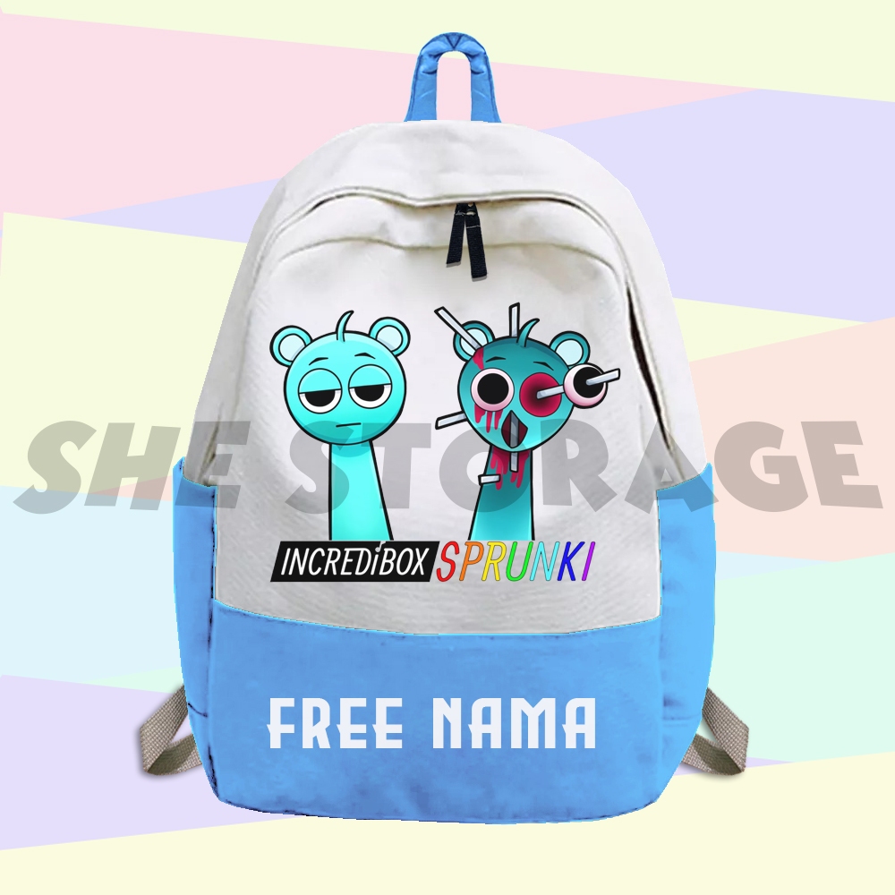 (FREE Name) CHILDREN'S BACKPACK BAG CHILDREN'S SCHOOL BAG SKY AND SKY ...
