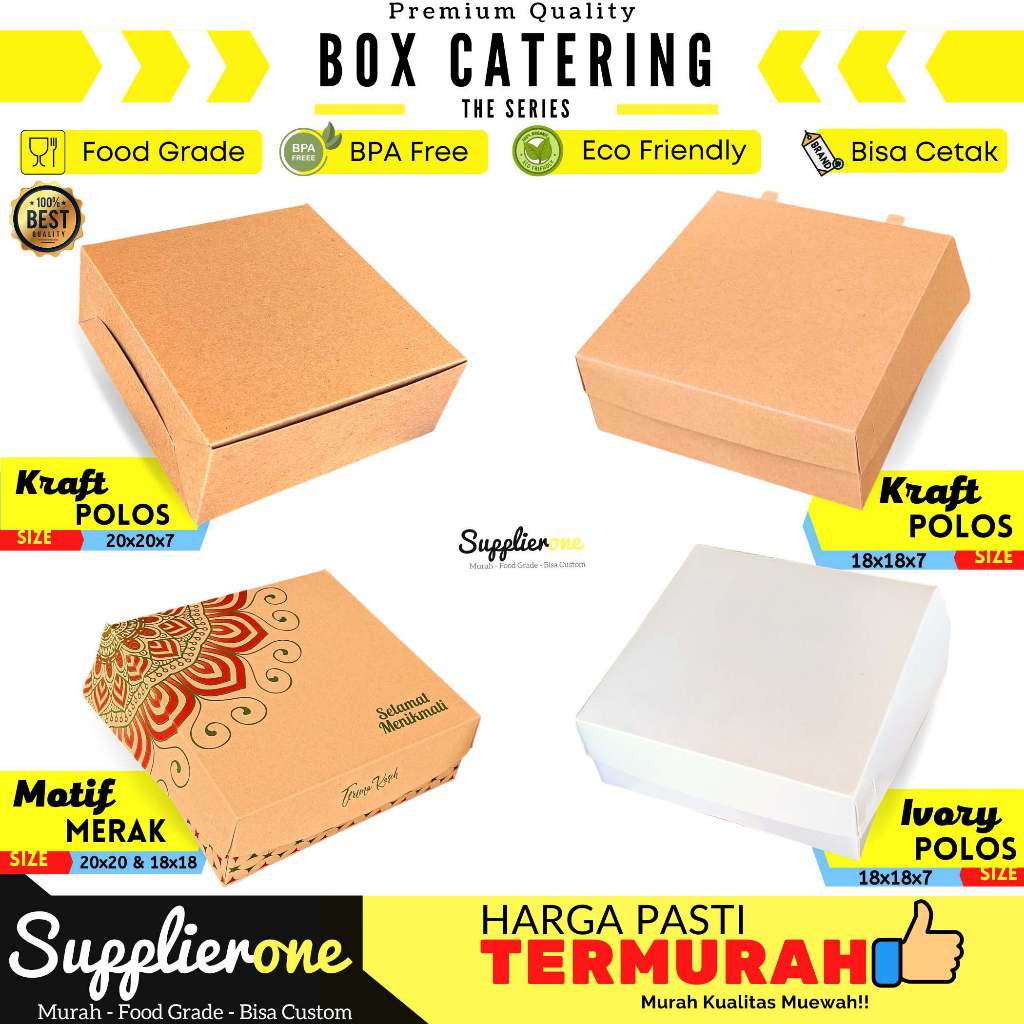 Dus Catering / Rice Box / Grilled Chicken Packaging / Catering Box ...