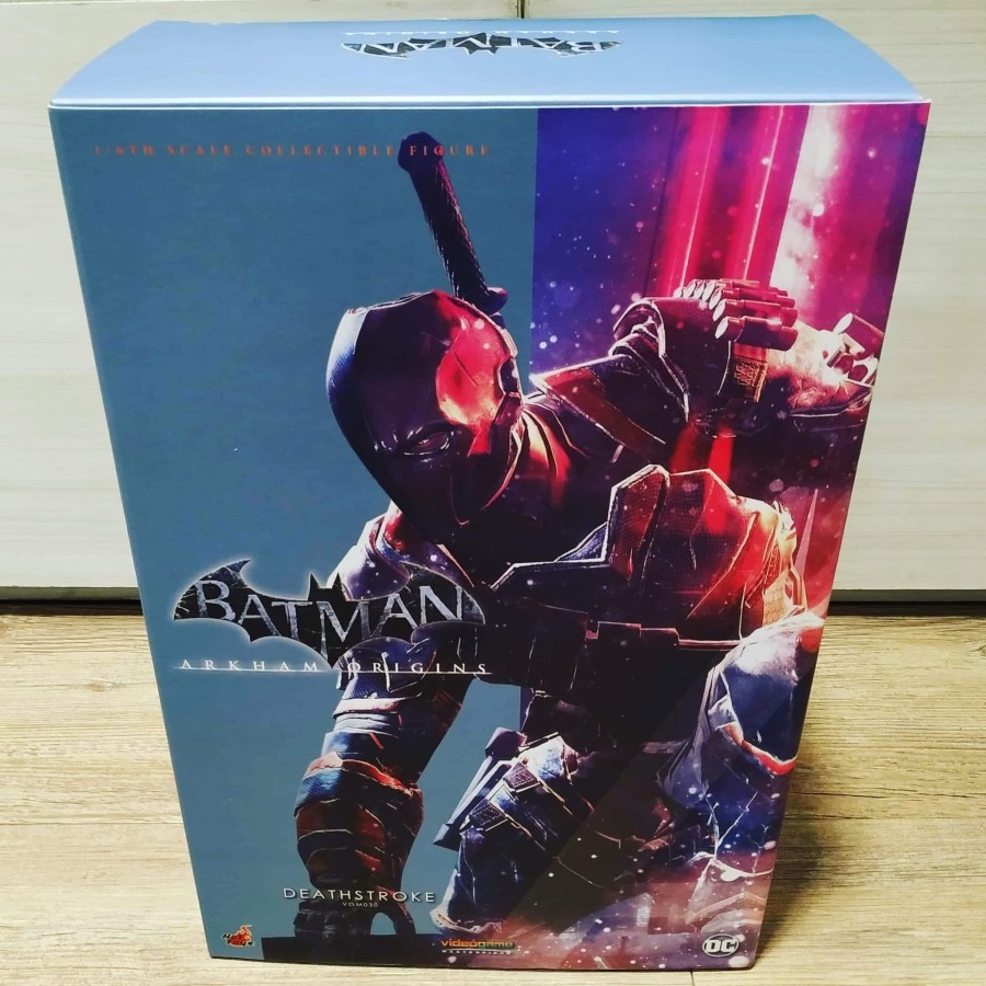 Hot TOYS DEATHHSTROKE ARKHAM ORIGINS BATMAN HOTTOYS VGM30 HT | Shopee ...