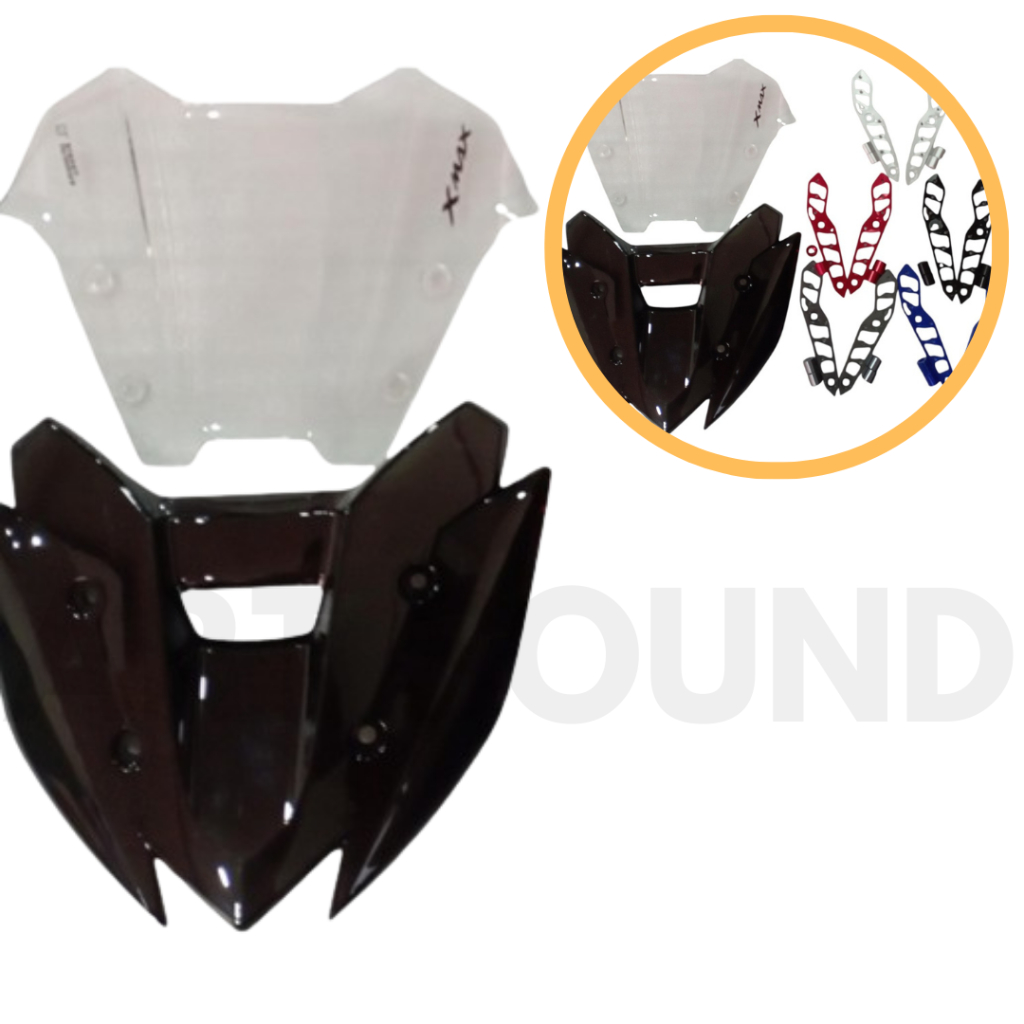 Windshield Visor Double Space Xmax X-Max Connected Double Space Nemo ...