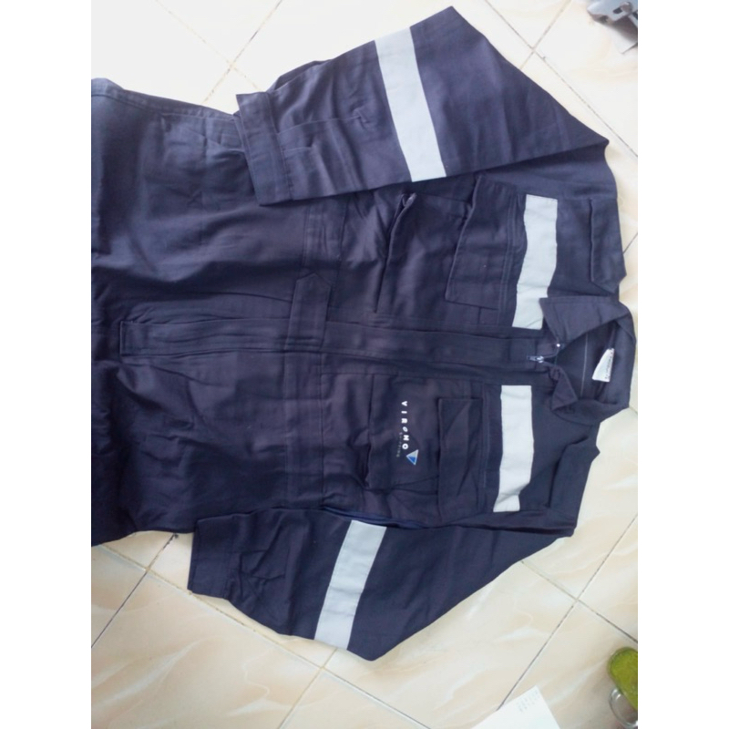 Wearpack Coverall Outer Size - Navy Color - Thick Material | Shopee ...