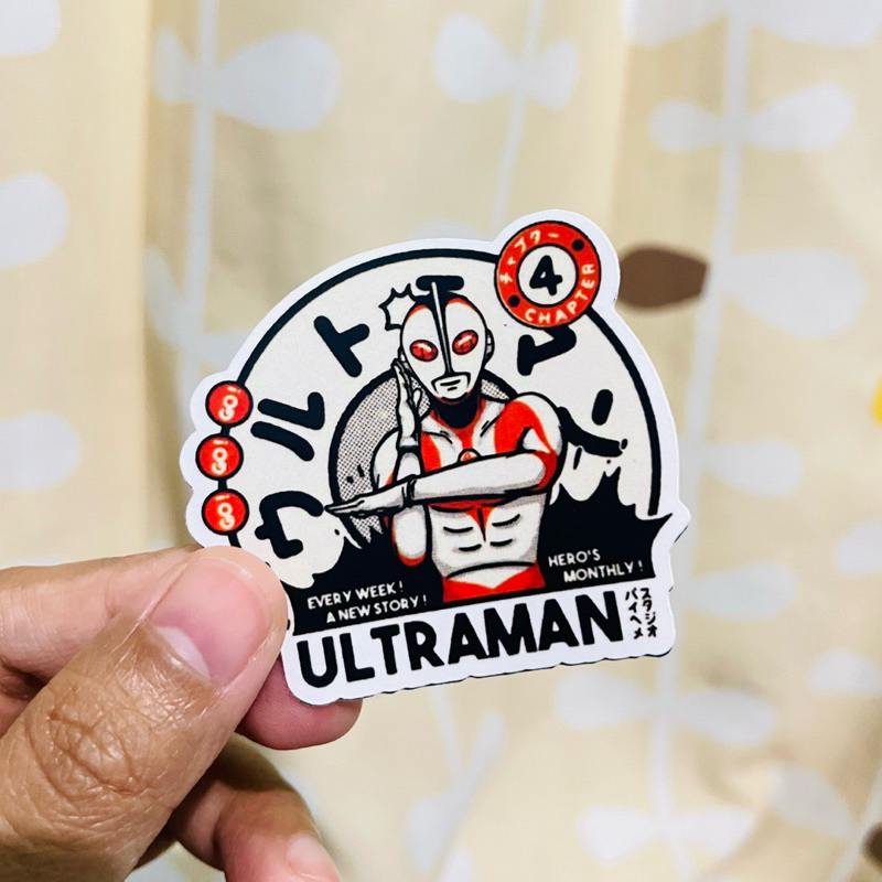 Ultraman Sticker | Japan Sticker | Aesthetic Stickers | Waterproof ...