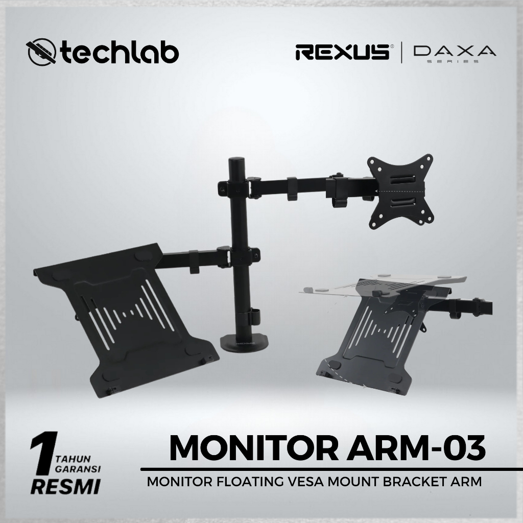 Rexus Monitor Arm Bracket DBM-03 Monitor Arm Stand For PC | Shopee ...