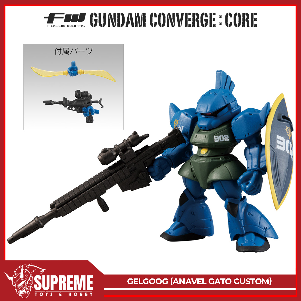 Fw Gundam Converge Core Solomon Solomon's Nightmare 302 Patrolling ...