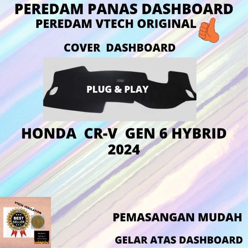 Best!! Exclusive Vtech ORI, HONDA CRV GEN 6 Dashboard Heat Reducer ...