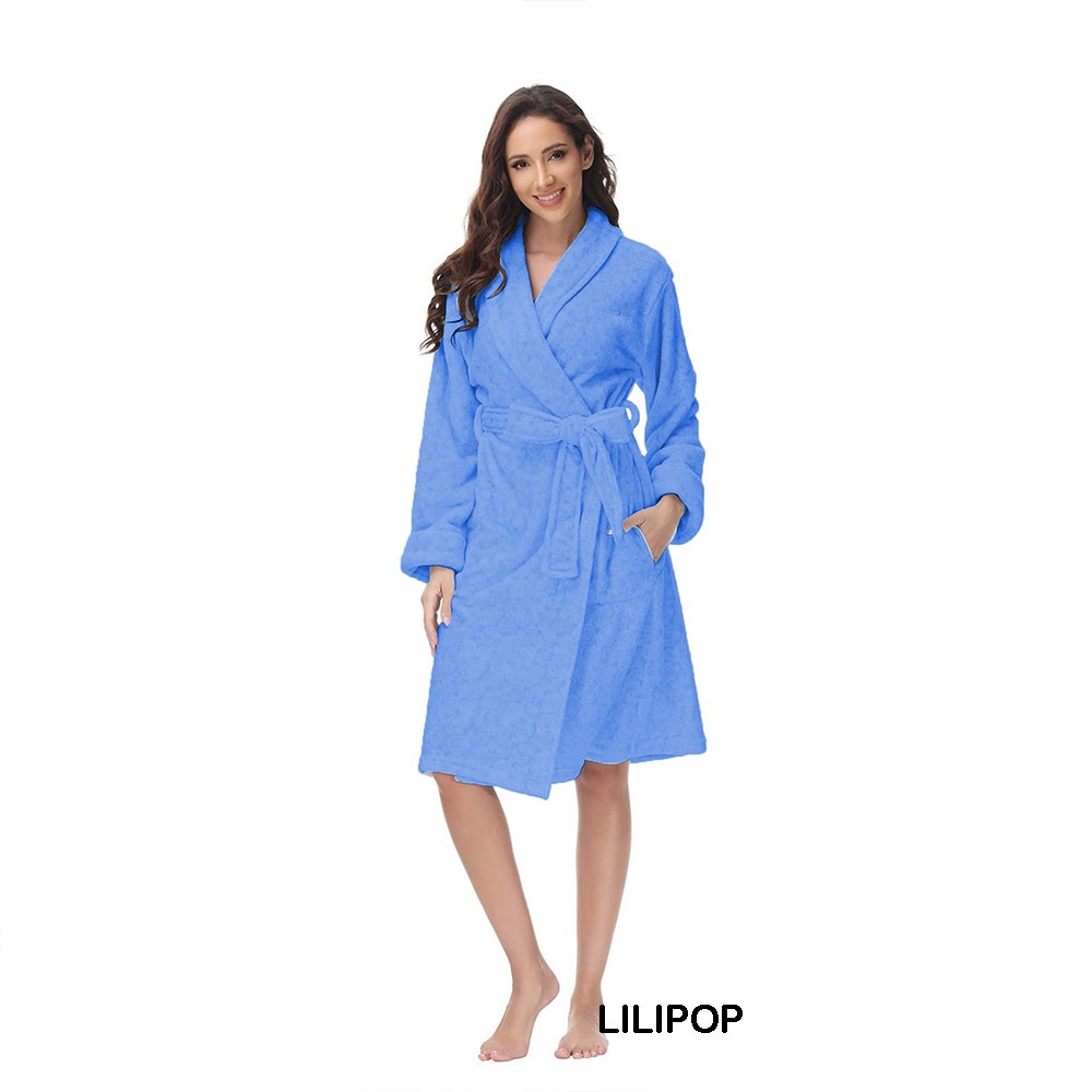 Promax Original Adult Women's Kimono Towel Dress, All Sizes, Water ...