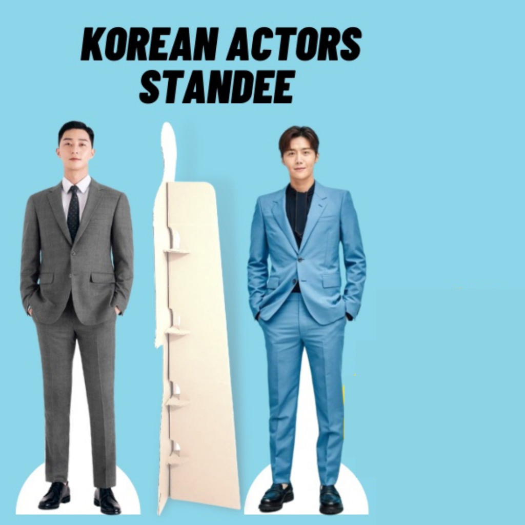 Standee KOREAN ACTORS REAL SIZE / YOURSTANDEE | Shopee Singapore