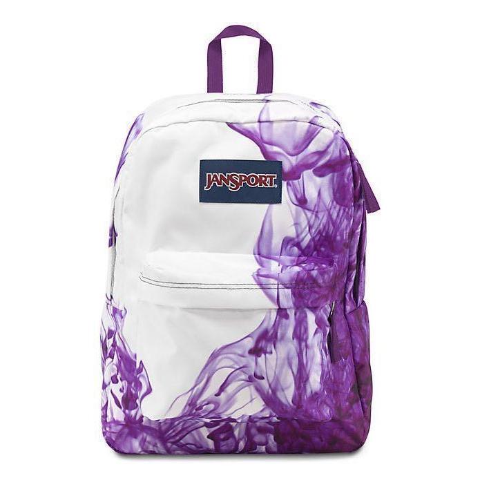 Purple Smoke JANSPORT BACKPACK - JANSPORT Daypack Bag-JANSPORT Bag ...
