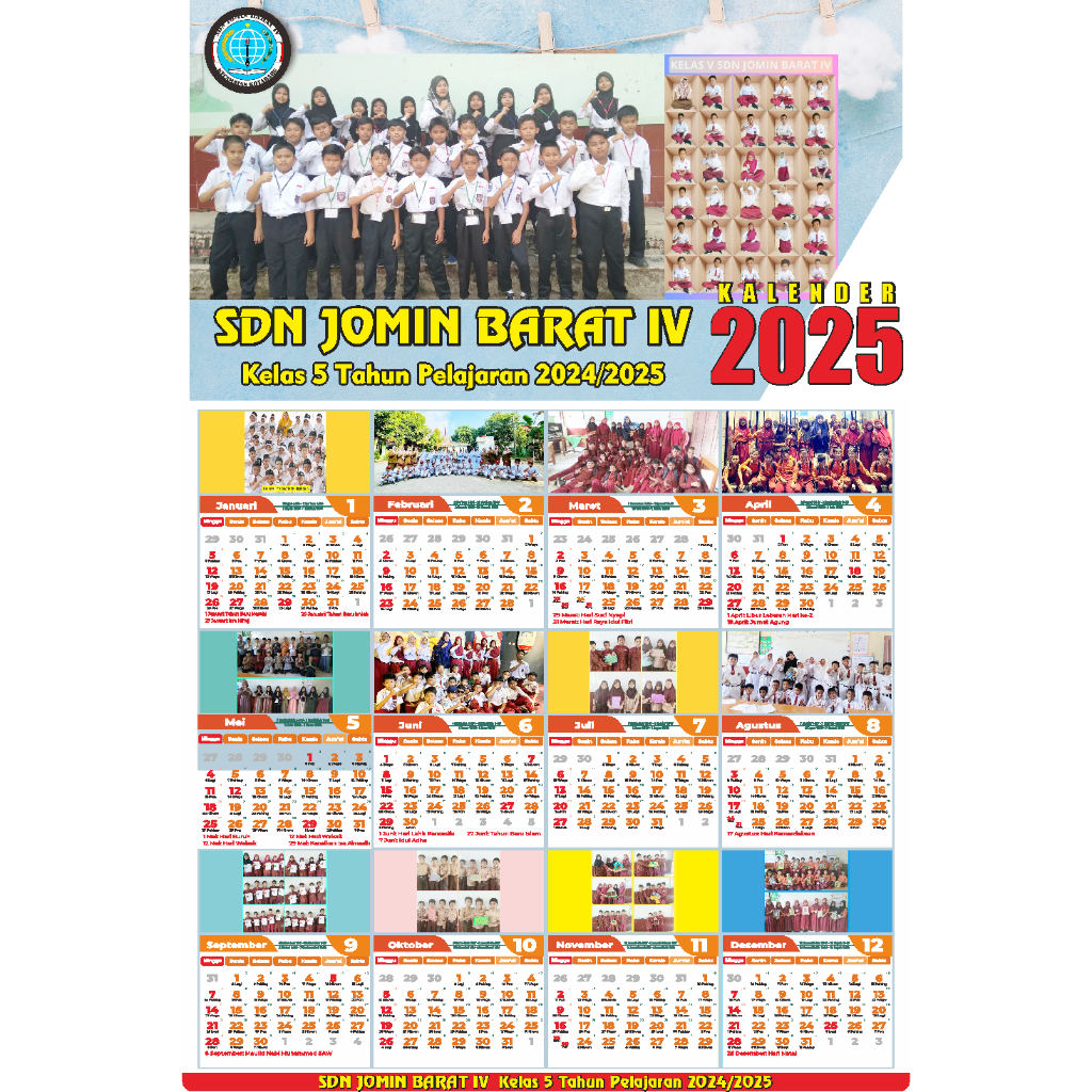 MATA 2025 CUSTOM CALENDAR A3+ CONTENTS 1 SHEET 12 MONTHS CHICKEN EYE ...