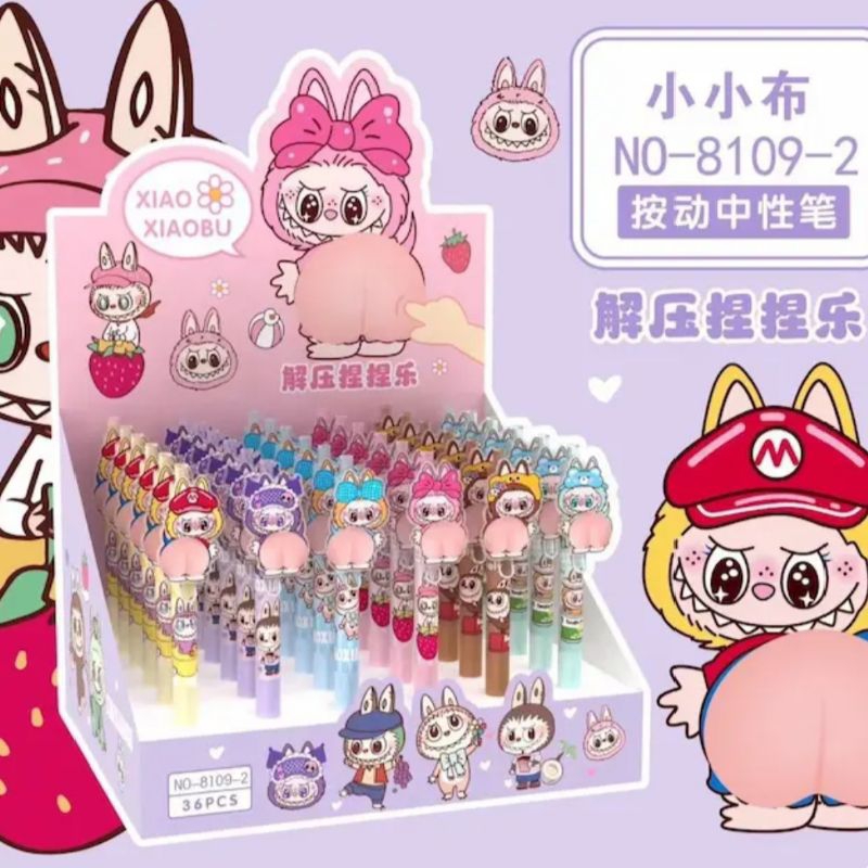 Labubu PEN / LABUBU SQUISHY PEN / CAPYBARA PEN / CUTE SQUISHY PEN ...