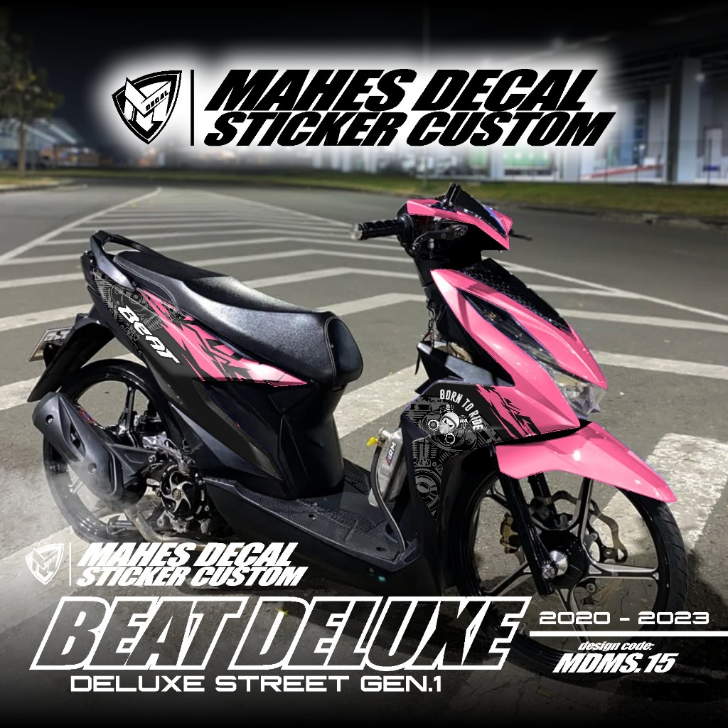 Latest Decal Sticker Honda Beat Deluxe Beat Street 2020 2021 2022 2023 ...