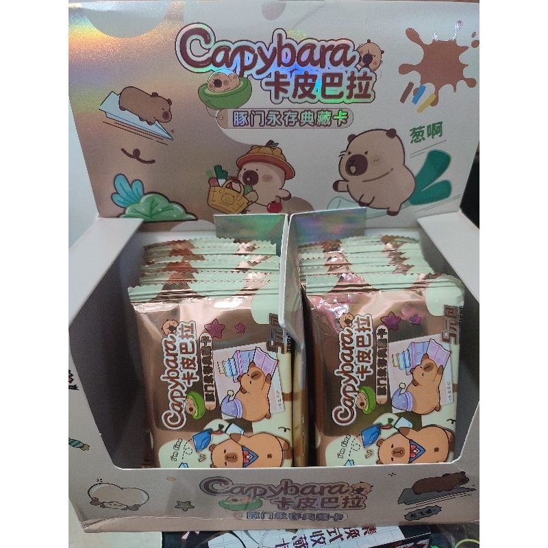 Booster pack CCG card Capybara Capybara card Anime Manga Game ...