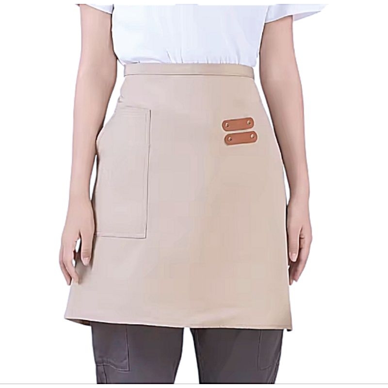 Waiters half body apron cooking apron style men women kitchen apron ...