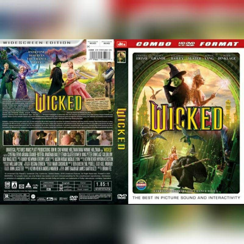 Dvd Wicked 2025(Ariana Grande) | Shopee Singapore