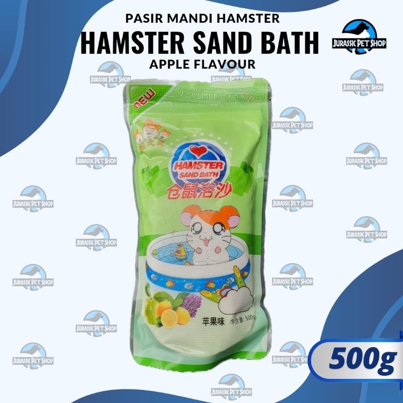Hamster Bathing Sand Apple Aroma 500gr Hamster Bathing Sand 500g ...