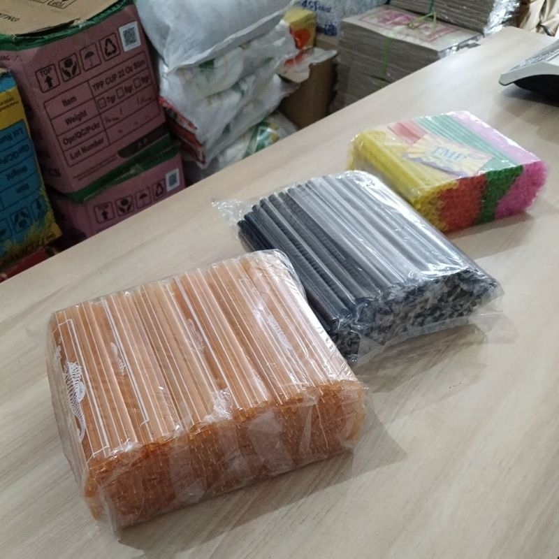Pop Ice & Boba Straws (Drinking Straws) | Shopee Singapore