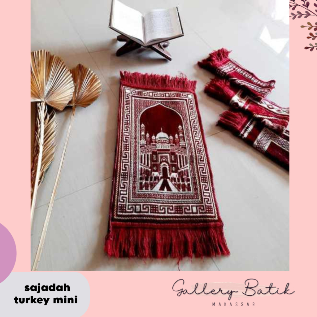 Turkish MINI SJADAH / MINI PRAYERY FOR THE FACE / CHILDREN'S SEJADAH ...