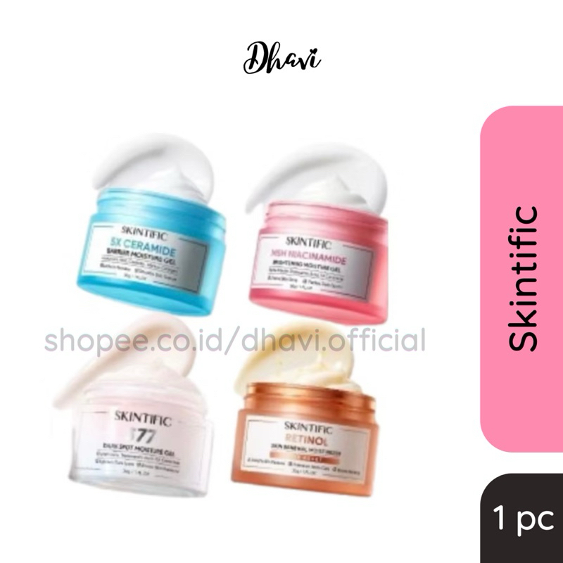 Skintific Moisturizer Ceramide Retinol Acne Symwhite377 Dark Spot ...