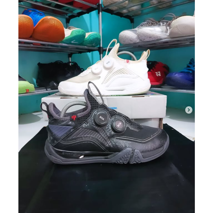 Original Lining Saga 2 MAX Badminton Shoes | Shopee Singapore