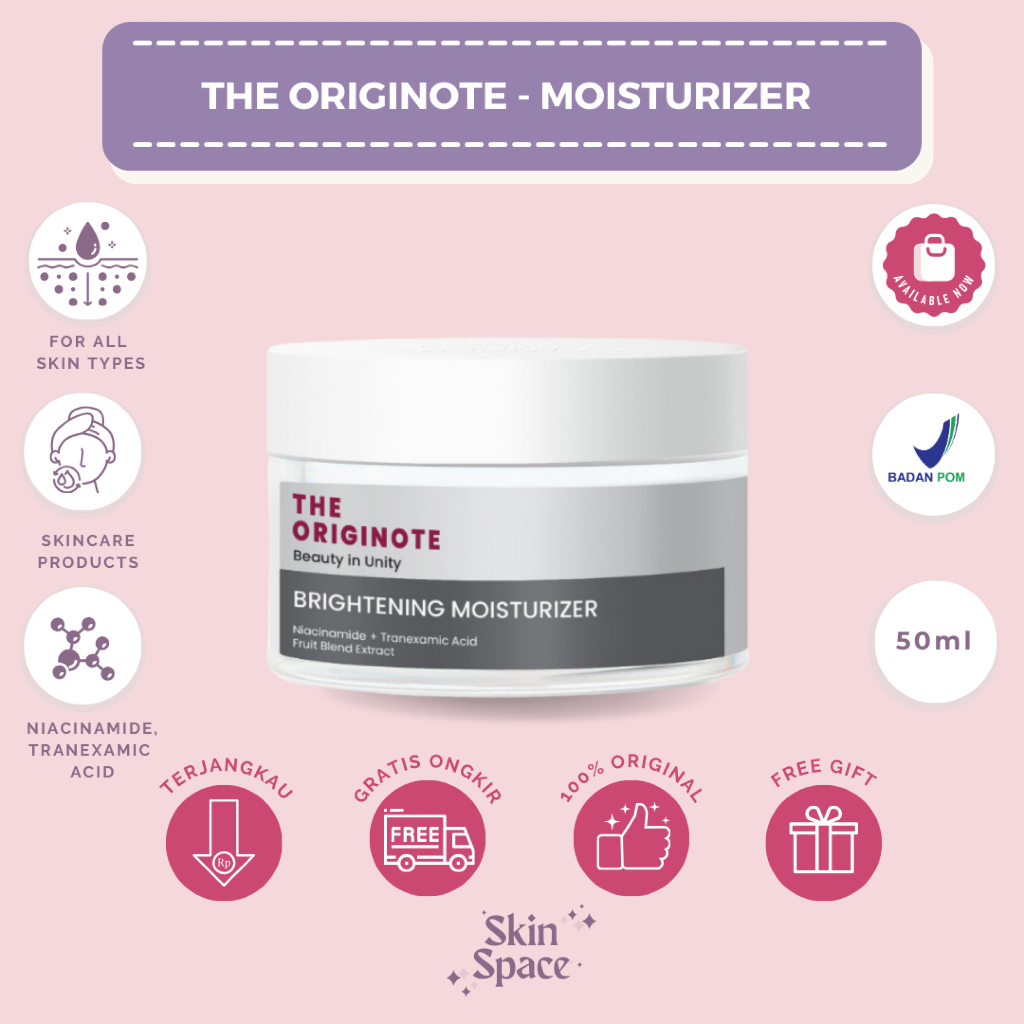 The ORIGINOTE Brightening Moisturizer - Facial Moisturizer to Brighten ...