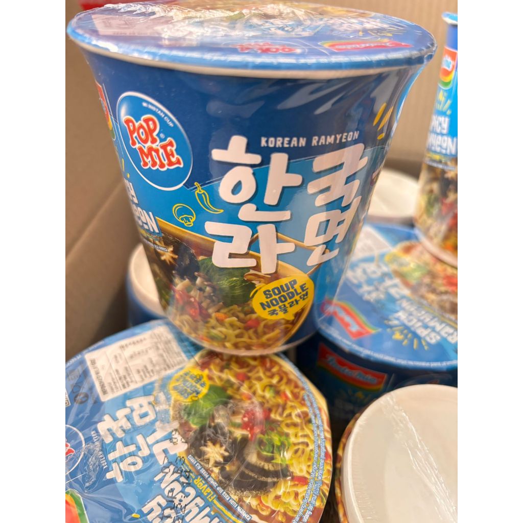 Pop NOODLES SPICY RAMYEON/FIERY CHIKIN PCS | Shopee Singapore