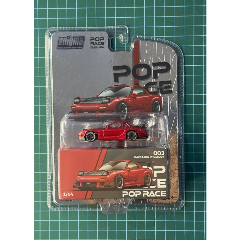 Pop RACE MAZDA RX7 WIDEBODY PR64-003 BLISTER RED | Shopee Singapore
