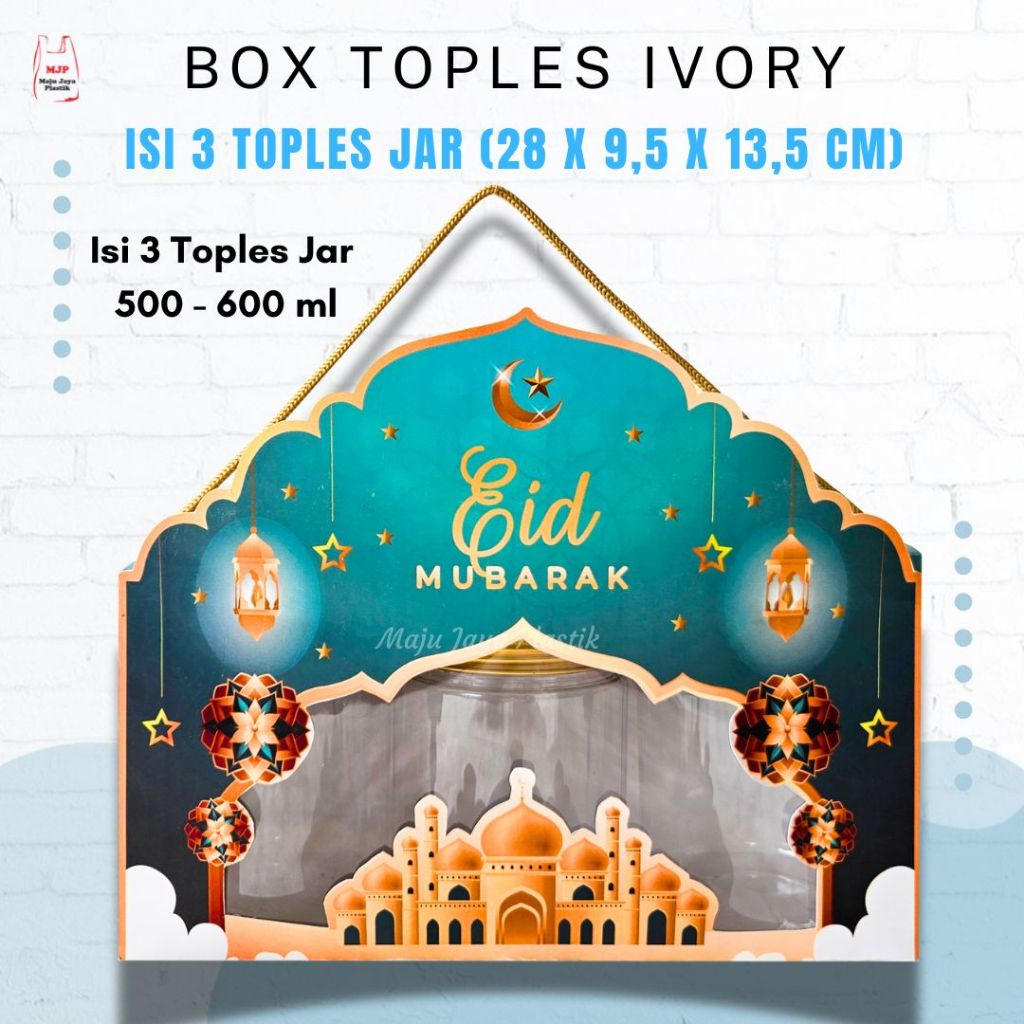 Eid Hampers box Eid Al-Fitr Mika Carrying box e Rope 28x9x13 Dry Cake ...