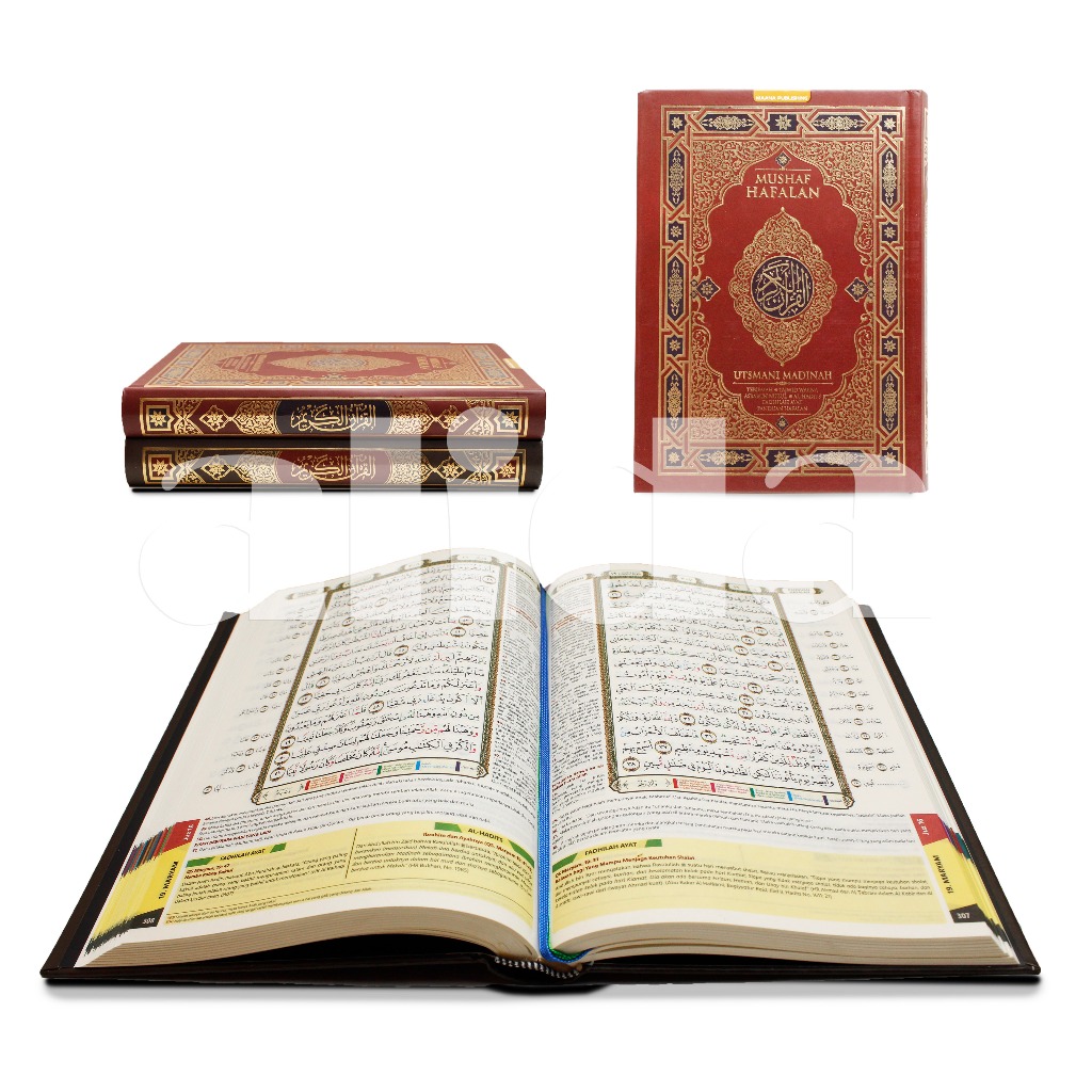 Al-quran Memorization MAANA HC A5 Translated Tajwid Color Ottoman ...