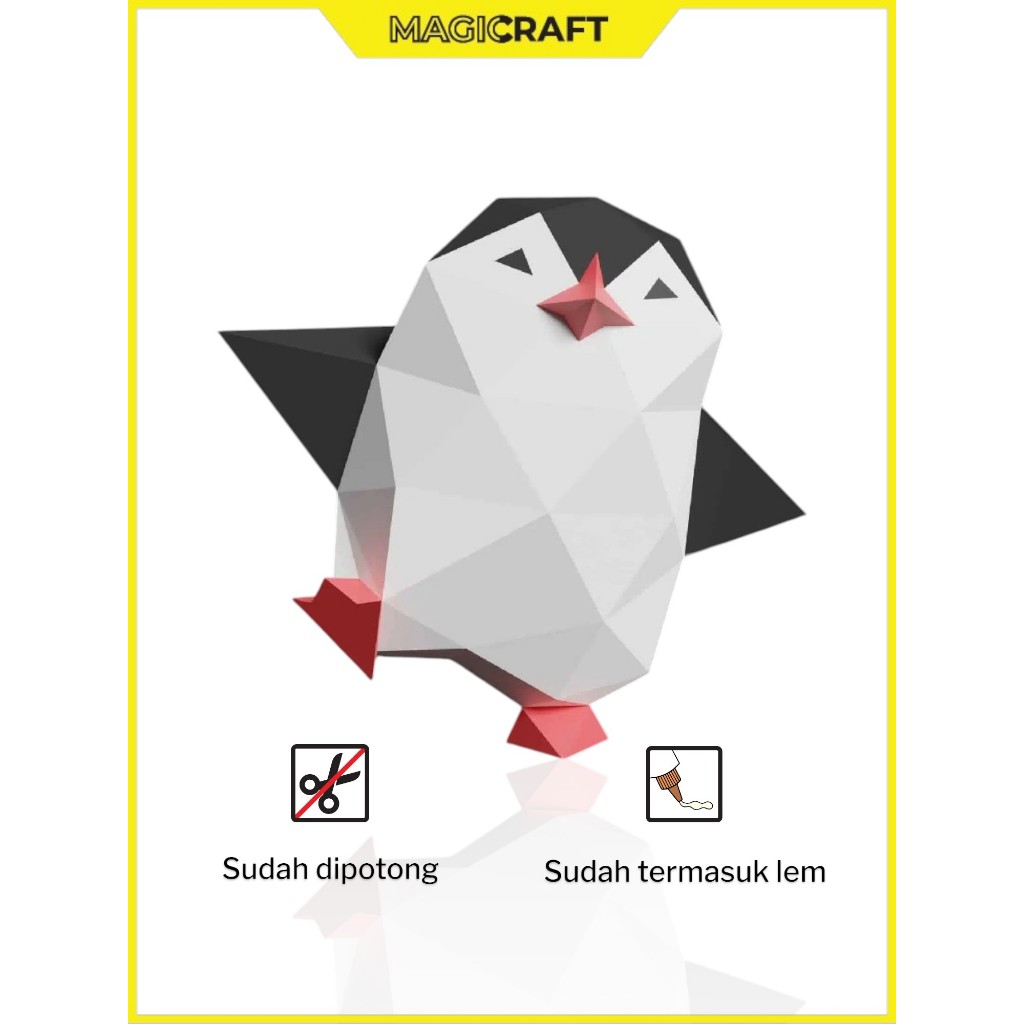 Magicraft 3D Papercraft LABUBU DIY Paper Crafts Miniature Art And Craft ...