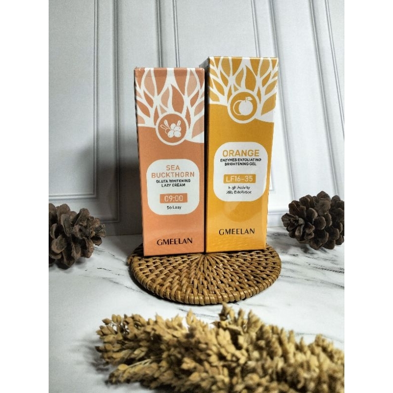 Gameelan EXFOLIATING Gel Bloot Orange 50g + Day Cream Sea Buckthorn ...