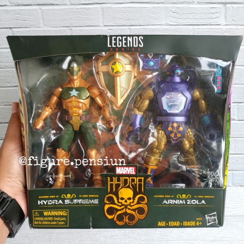 Marvel LEGENDS SERIES HYDRA SUPREME LEADER CAPTAIN AMERICA ARNIM ZOLA 2 ...