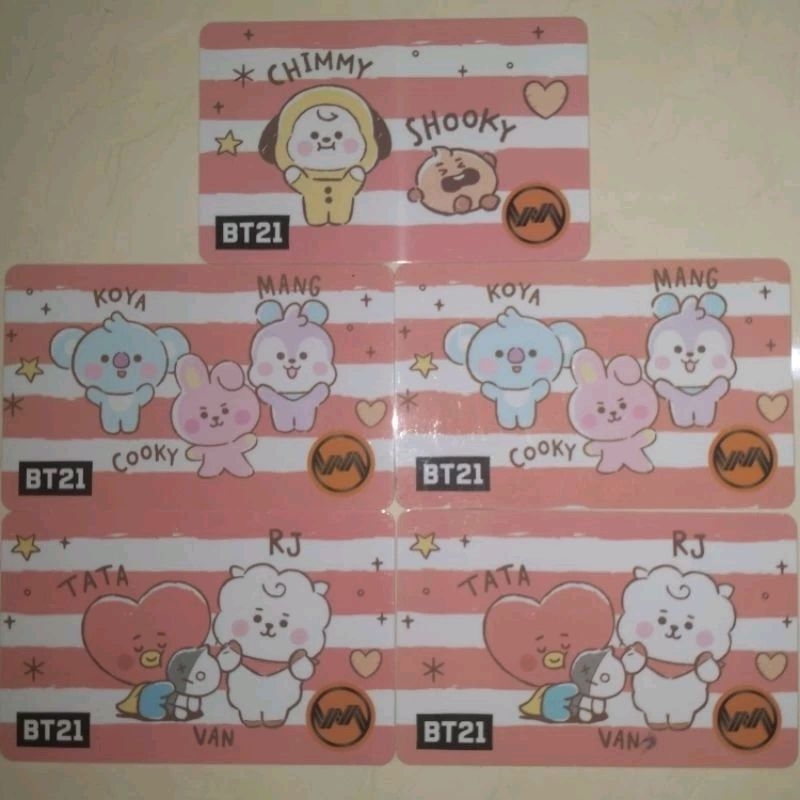 [BOOKED] Official KMT BT21 Van Koya RJ Shooky Mang Chimmy Tata Cooky ...