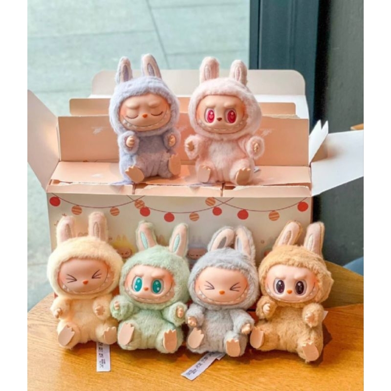 Labubu ORI POPMART HAVE A SEAT / EXCITING MACARON | Shopee Singapore