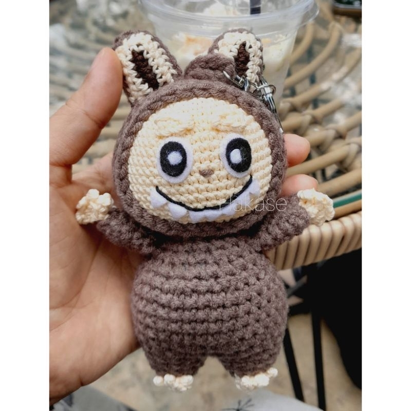Labubu Amigurumi Knitted Doll || Labubu Crochet | Shopee Singapore