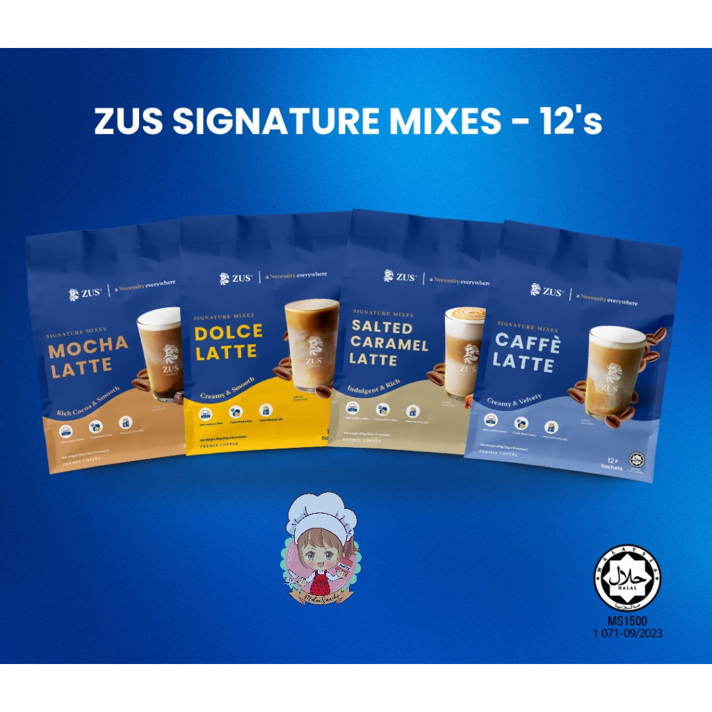 [ Ready ] Zus Signature Mixes Coffee - 12's Zus Malaysian Coffee ...