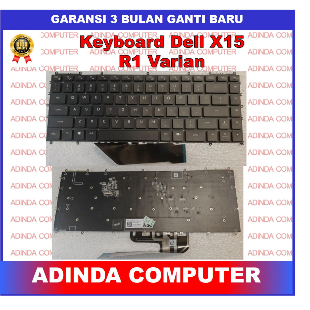 Dell Alienware X15 R1 R2 Black RGB Backlight Keyboard | Shopee Singapore