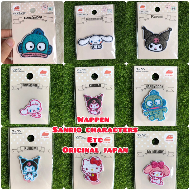 Iron patch embroidered wapen sanrio characters tomica crayon shinchan ...