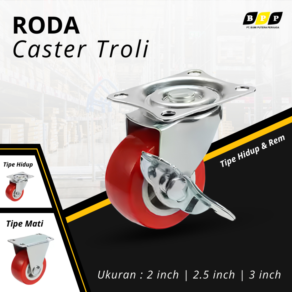 Showcase Wheels PVC Caster Wheels Cupboard Wheels 2 inch 2.5 inch 3 ...