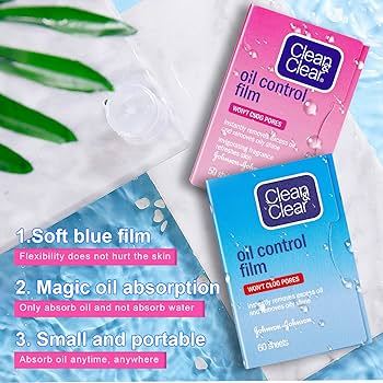 Clean & Clear Oil Control Film (Facial Oil Paper) | Shopee Singapore