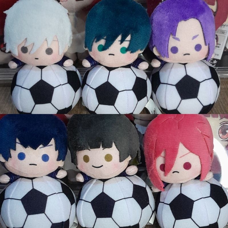 Official Blue Lock Plush Doll Yoichi Isagi, Seishiro Nagi, Reo Mikage ...