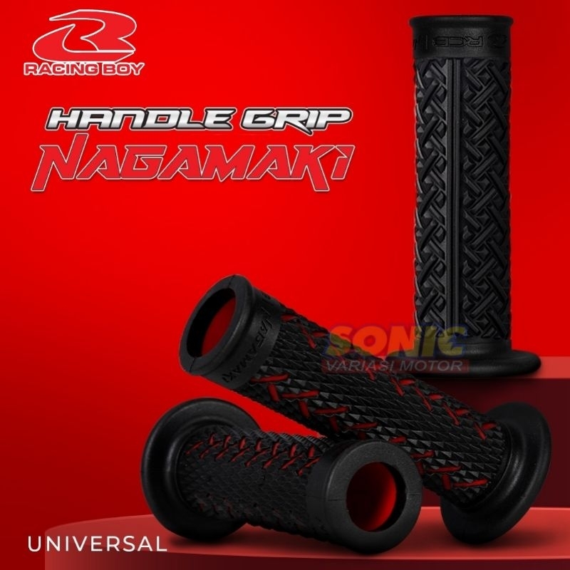 Grip RCB NAGAMAKI HAND FAT RACINGBOY NAGAMAKI RUBBER HAND GRIP RCB ...