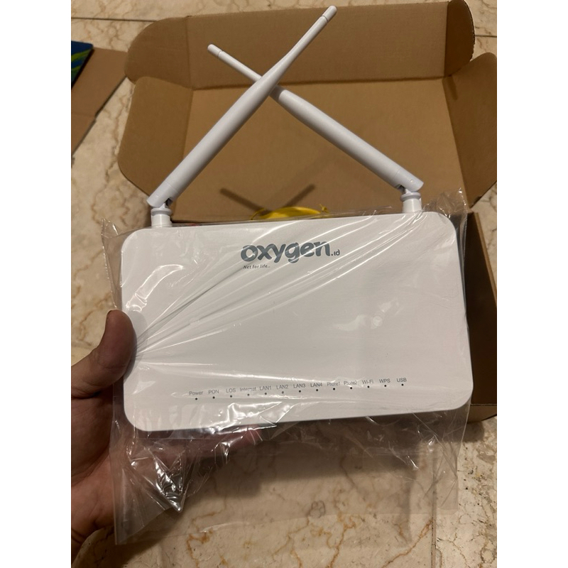 HIJAU Zte GPON ONT ZXHN F609 V3 PORT GREEN ROUTER FULL SET | Shopee ...