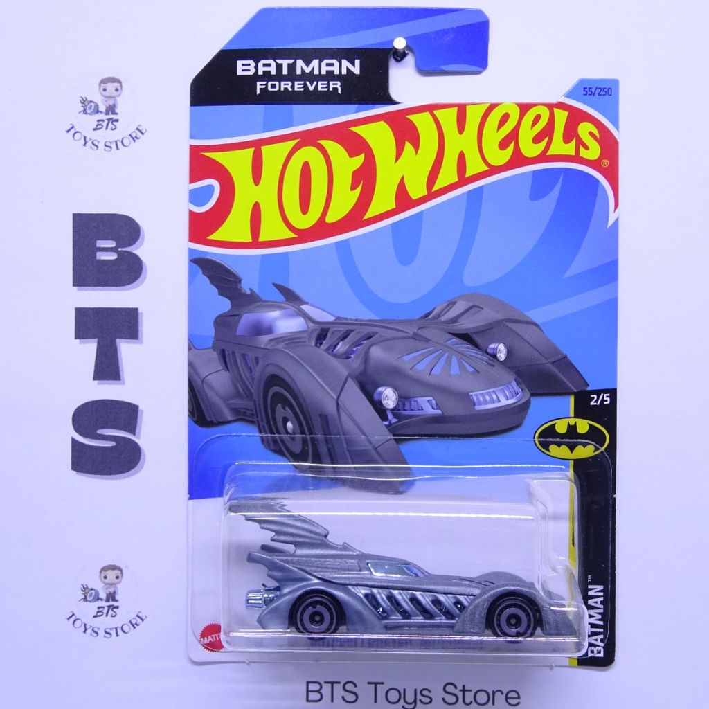 Hot Wheels Batman Forever Batmobile GRAY | Shopee Singapore