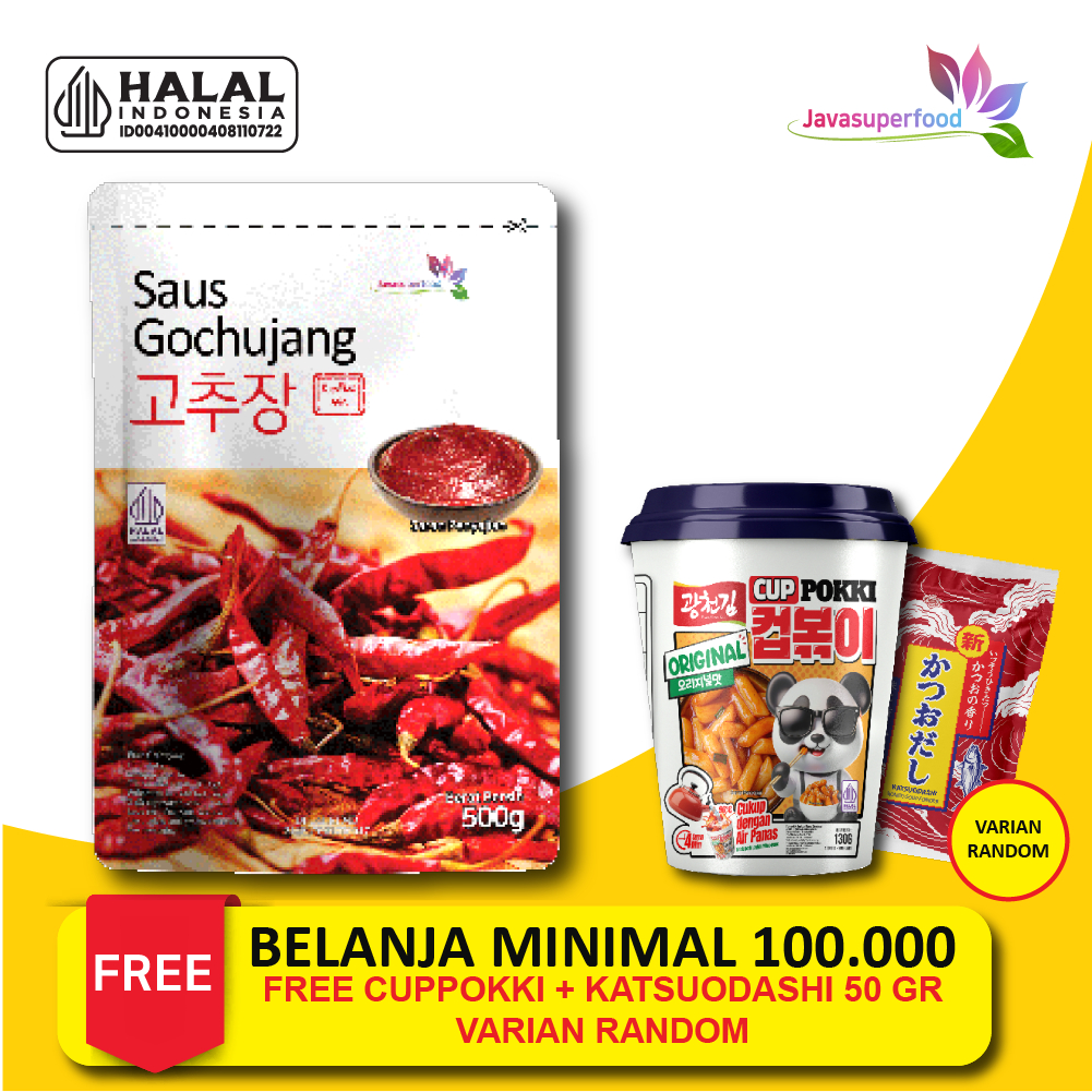 Gochujang HALAL 500g / Gochujang Original Korean Flavor/Sauce Sambel ...