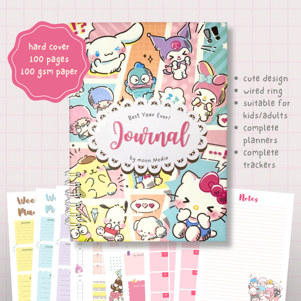 100 Gsm Thick Journal 2025 Planner 2025 Journal Book 2025 Notebook ...