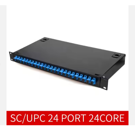 Optical fiber terminal box 24-port ODF distribution frame pull-out fuse ...